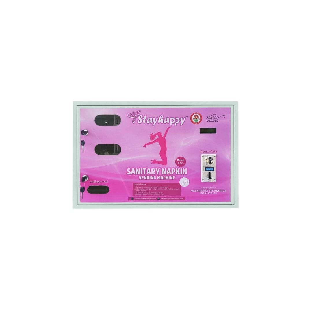 Automatic Sanitary pad Dispenser (50 Pads) - Coin Operated